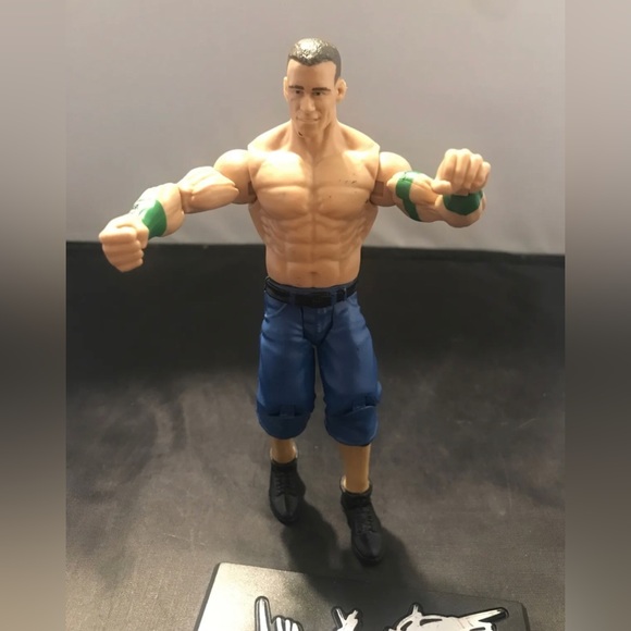 WWE | Toys | Wwe Wrestling John Cena Green Arm Bands 7 Action Figure 22 ...